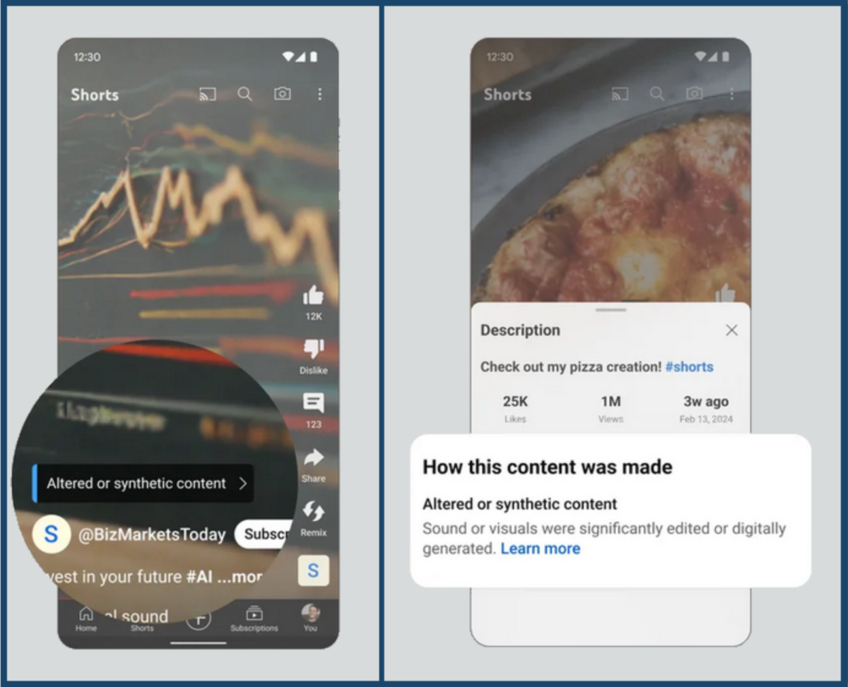 YouTube Altered or Synthetic Content Disclosure - Video Production ...